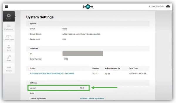 Cómo actualizar el software del Hub® y el sistema (s) CoPilot® - RJG, Inc.